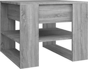 vidaXL Konferenční stolek 55,5x55x45 cm kompozitní dřevo [816932] Barva: hnědý dub