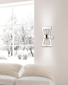 Designové nástěnné svítidlo Boccale 2 x 5W 12 Čirá