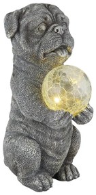 Globo 33889 - LED Solární dekorace LED/0,02W/3V IP44 pes 33889