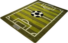 HU Zelený dětský koberec „Kids Ihrisko“ Rozměr: 60x100 cm