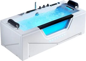 BPS-koupelny Hydromasážní vířivá vana CARINA 938 182x82 s ohřevem vody