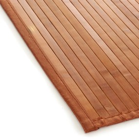 Bambusový koberec s lemem, 80 x 50 cm