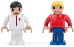 Woody Autíčka k vláčkodráze - Ambulance 4ks / od 3 let
