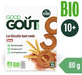 Good Gout BIO Kakaová kolečka 80 g