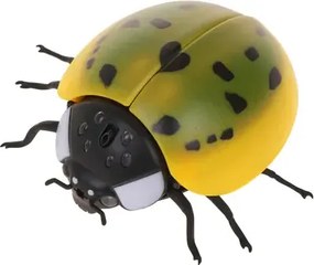 Interaktivní beruška na baterie / Lezoucí brouček se světlem / 8,5 cm