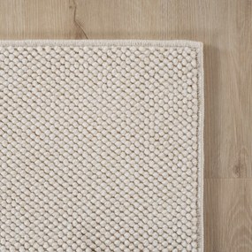 Ayyildiz, Kusový koberec Helix 2200 cream, 60x110, béžová, chodba / předsíň