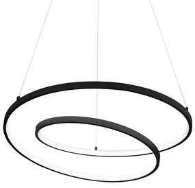 Ideal Lux | Ideal Lux - LED Lustr na lanku OZ LED/48W/230V pr. 60 cm černá | ID269436