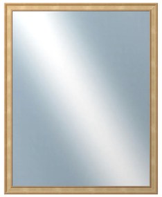 DANTIK - Zarámované zrcadlo - rozměr s rámem cca 80x100 cm z lišty TOOTH malá zlatá (3161)
