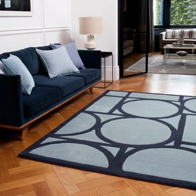 Tribeca Design Kusový koberec Newtor Blue Rozměry: 200x290 cm