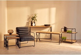 Konzolový stolek z jedlového dřeva v přírodní barvě 48x120 cm Kickford – Premier Housewares