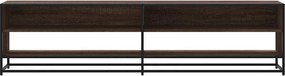 TV skříňka hnědý dub 180,5 x 40 x 46 cm kompozitní dřevo 3300804
