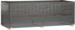 Plachty na zahradní nábytek 2 ks s 8 očky 192x82x65 cm obdélník 3155349