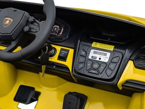 Elektrické autíčko Lamborghini Revuelto XL STRONG žluté