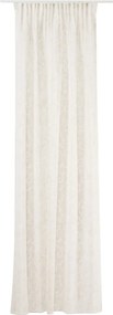 Béžová záclona 140x260 cm Baroque – Mendola Fabrics