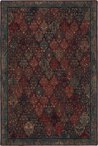 Kusový vlněný koberec Dywilan Superior Super Kain Granat Rozměr: 235x350 cm