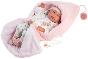 Llorens New Born holčička 73886 - realistická panenka miminko - 40 cm