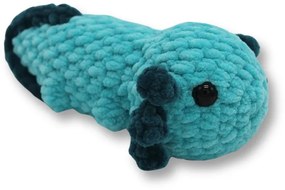 Vali Crochet Háčkovaný Axolotl Barva plyšák: Tyrkysová