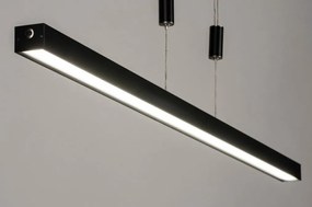 Závěsné designové LED svítidlo na lanku X Line Denver Black