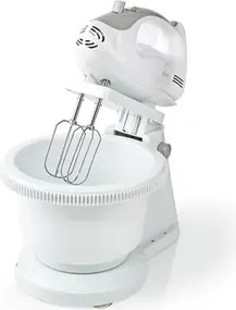Nedis KAHM110CWT bílá / Ruční mixér / 200 W / 5 rychlostí + turbo / mí