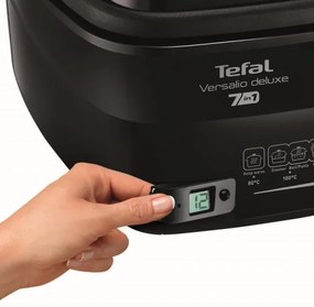 Tefal - Fritéza 2 l VERSALION DE LUXE 7v1 1600W/230V černá