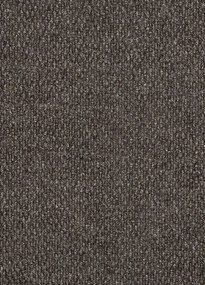 Koberce Breno Metrážový koberec REWIND 900 Braille 7055, šíře role 400 cm, Hnědá