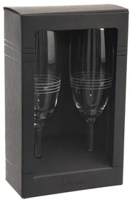 German Sklenice na sekt Crystalex 0,22 l / 2 ks