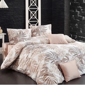 Bedtex Bavlněné povlečení Renforcé – Amazing Hnědé