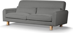 Potah na pohovku IKEA Nikkala krátký barva šedá látka sametová
