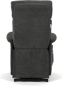 Polohovací křeslo šedé, elektrické TV-L8960 GREY2