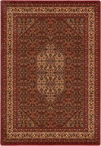 Kusový koberec vlněný Dywilan Polonia Wawelský Burgund Rozměr: 135x200 cm
