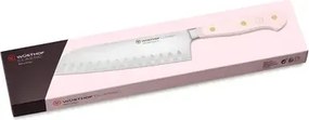 Wüsthof CLASSIC COLOUR Pink Himalayan Salt / Nůž santoku / Duté výbrus