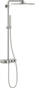 Grohe Euphoria SmartControl sprchový systém na stěnu s termostatickou baterií supersteel 26508dc0 G26508DC0