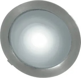 FAN LED-RIDER-R6-RGB Sada 6 zápustných venkovních svítidel LED RIDER nikl 6x0,6 W RGB IP67 Driver DC 12 V dálk. ovladač 3x3,7 cm - FANEUROPE