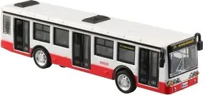 MaDe 10646 Autobus kovový na zpětný chod / 16cm / od 3 let