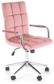 HALMAR GONZO 4 dětská židle růžová