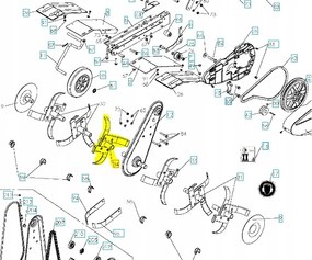 Nůž T550R MFT85 MFT55 T500 T55R 531008213