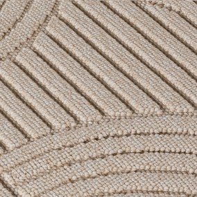Ayyildiz, Kusový koberec Helix 2201 beige, 80x150, béžová, chodba / předsíň
