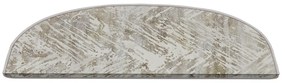 Krémové nášlapy na schody v sadě 16 ks 20x65 cm Abstract – Vitaus