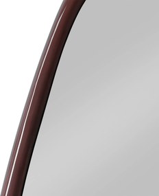 Nástěnné zrcadlo Siri 120 cm vínově-hnědé