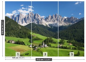 Fototapeta Italské Dolomity 104x70