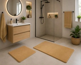 Bellatex BANYGOLD sada - bez výkroje Hnědá 60x100 cm 60x50 cm (SADA)
