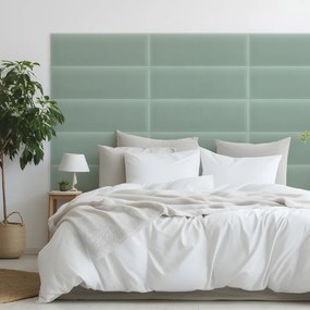 Sametový čalouněný panel - Obdélník - 60x20cm Farba: Máta