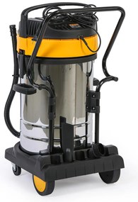 Průmyslový vysavač, suché/mokré sání, 3000 W, 80 l