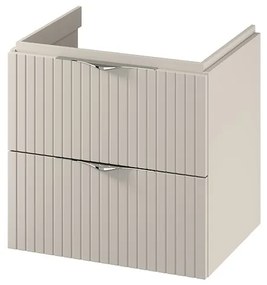 Cersanit Tirso, závěsná skříňka pod umyvadlo 594x447x572 mm, béžová matná, S1015-005