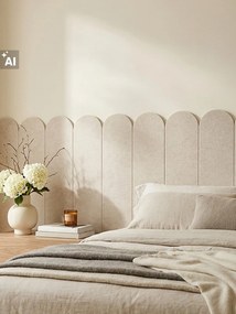 Sinsay - Sada filcových nástěnných panelů 5 pack - béžová