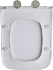 UPTrend WC prkénko Soft-Close GRAVIS TR2216-01, bílá lesk