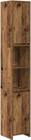 3dílná koupelnová sestava old wood kompozitní dřevo 3328565