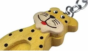 2Kids Toys Dřevěná klíčenka velká Leopard / od 3 let