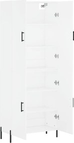 Skříň highboard bílá 69,5 x 34 x 180 cm kompozitní dřevo 3195683