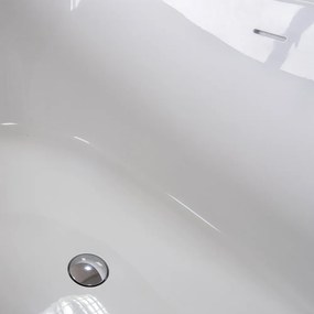 Oválná vana z litého mramoru STONE AMORE Z 1600 × 850 STONE AMORE 127 kg 260 l 9930000